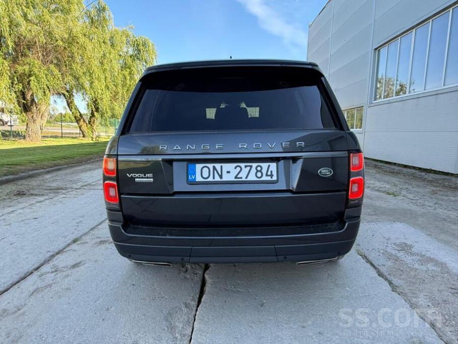 Black Rover Range Rover 2019 in Jelgava, with an engine capacity of 5.00 L and mileage of 93 thousand km for 45000 €, photo 6 on AUTOMOTO.COM.LV