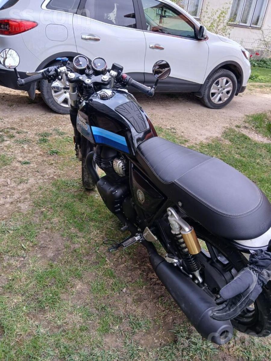 Royal Enfield Continental 2024 Jēkabpils, ar dzinēja tilpumu 0.65 L un nobraukumu 0 tūkst. km par 5650 €, foto 4 vietnē AUTOMOTO.COM.LV