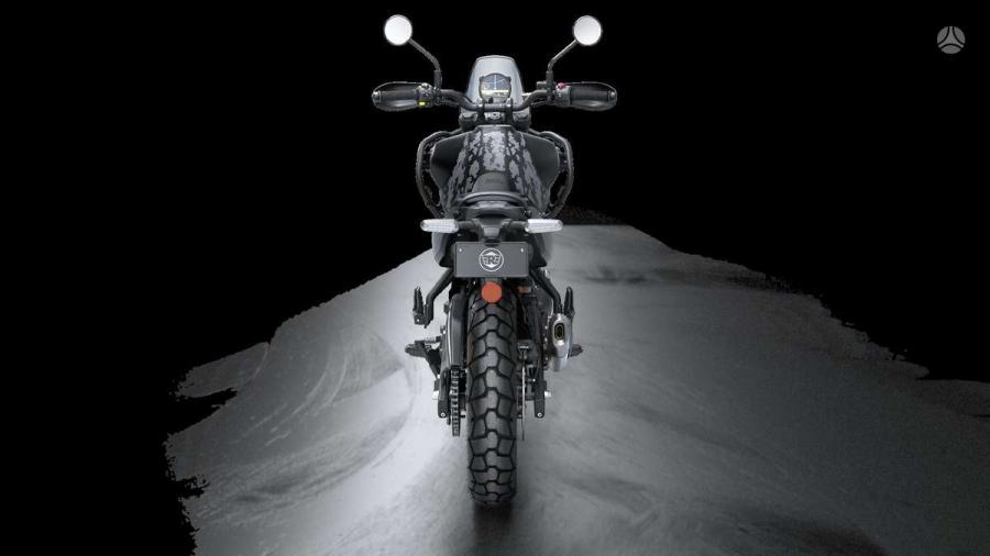 Melns Royal Enfield Himalayan 2026 Klaipėda, ar dzinēja tilpumu 0.45 L un nobraukumu 0 tūkst. km par 6490 €, foto 8 vietnē AUTOMOTO.COM.LV