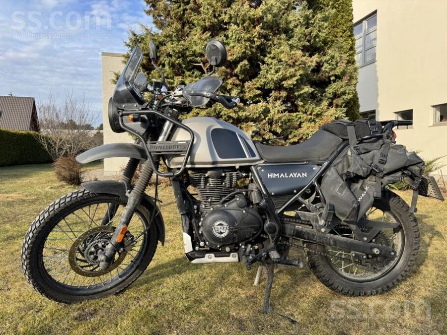 Роял Энфилд Himalayan 2021 в Рига, объемом двигателя 0.41 л и пробегом 0 тыс. км за 3700 €, фото 1 на AUTOMOTO.COM.LV