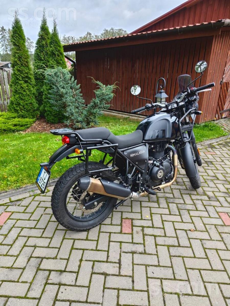 Royal Enfield Himalayan 2023 in Valka, with an engine capacity of 0.41 L and mileage of 0 thousand km for 3600 €, photo 5 on AUTOMOTO.COM.LV