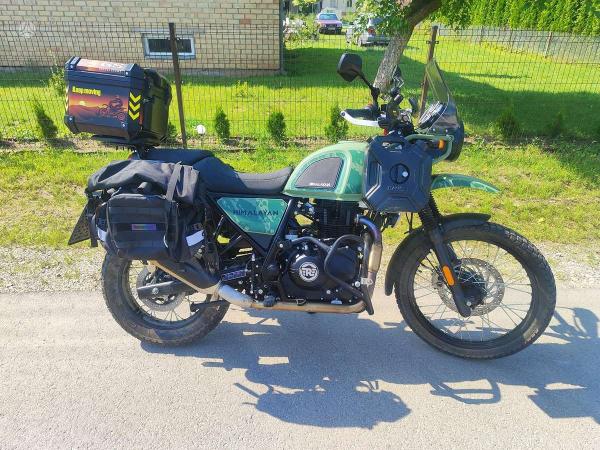 Royal Enfield Himalayan 2023 Šauļi, ar dzinēja tilpumu 0.41 L un nobraukumu 5 tūkst. km par 3800 €, foto 2 vietnē AUTOMOTO.COM.LV