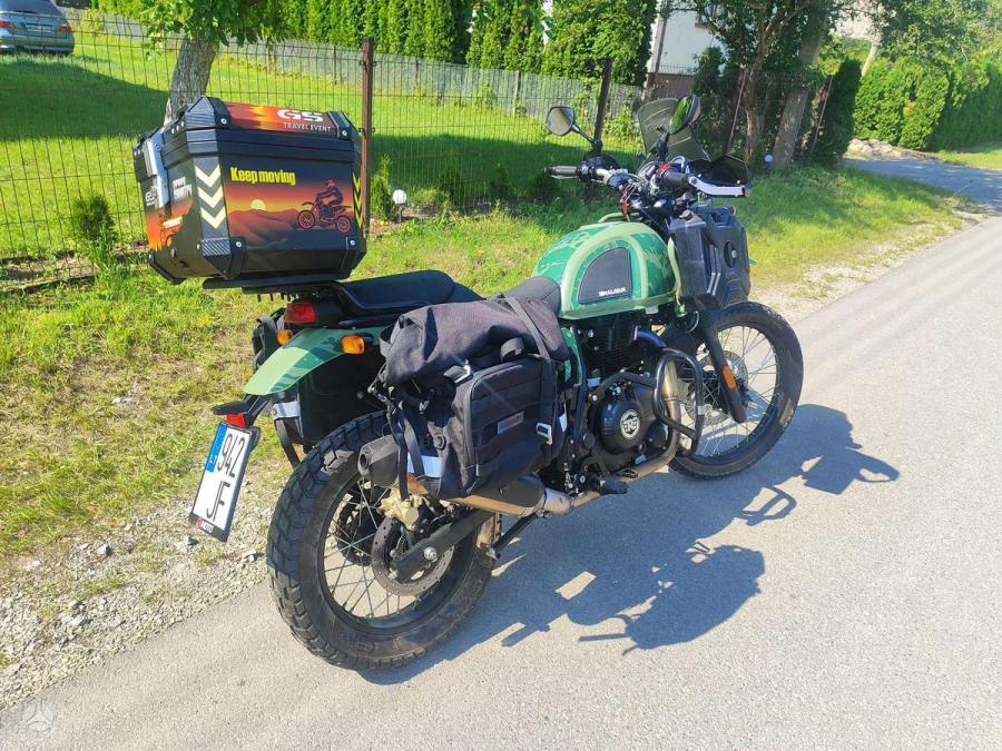 Royal Enfield Himalayan 2023 Šauļi, ar dzinēja tilpumu 0.41 L un nobraukumu 5 tūkst. km par 3800 €, foto 4 vietnē AUTOMOTO.COM.LV