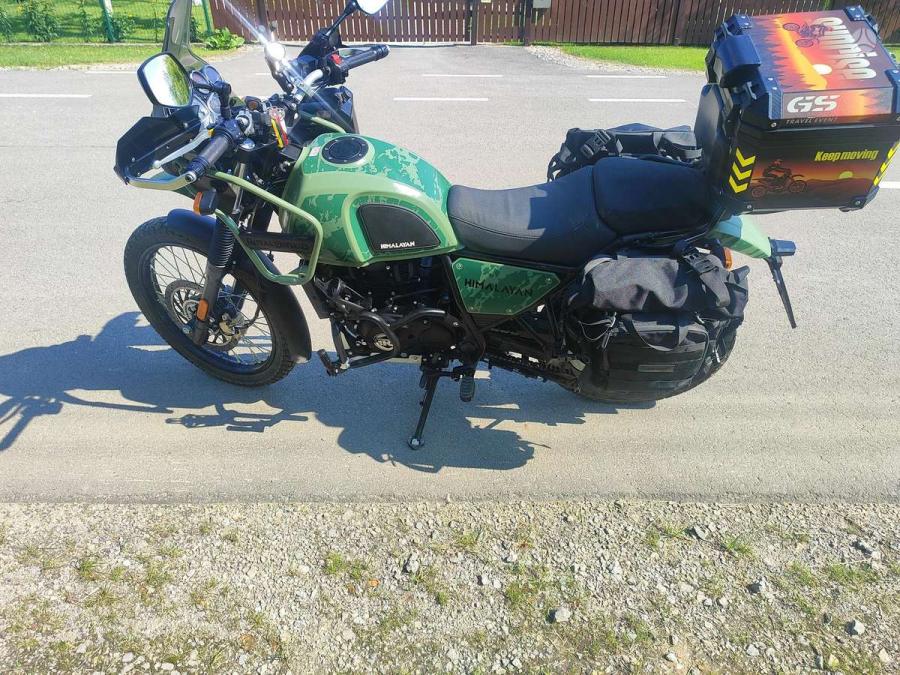 Royal Enfield Himalayan 2023 Šauļi, ar dzinēja tilpumu 0.41 L un nobraukumu 5 tūkst. km par 3800 €, foto 6 vietnē AUTOMOTO.COM.LV