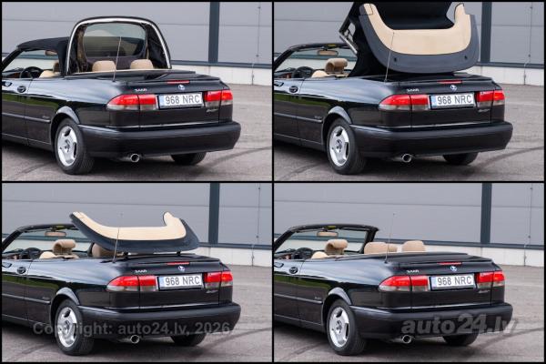 Black Saab 9-3 1998 in Tartu, with an engine capacity of 2.00 L and mileage of 263 thousand km for 4500 €, photo 1 on AUTOMOTO.COM.LV