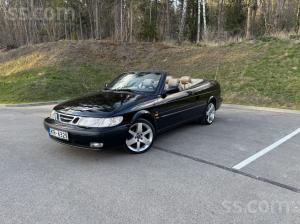 Черный Сааб 9-3 2000 в Огре, объемом двигателя 2.00 л и пробегом 276 тыс. км за 2950 €, фото  на AUTOMOTO.COM.LV