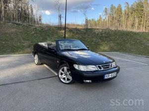 Черный Сааб 9-3 2000 в Огре, объемом двигателя 2.00 л и пробегом 276 тыс. км за 2950 €, фото 3 на AUTOMOTO.COM.LV