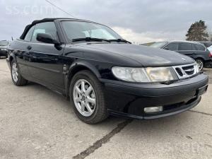 Черный Сааб 9-3 2002 в Рига, объемом двигателя 2.00 л и пробегом 144 тыс. км за 4490 €, фото  на AUTOMOTO.COM.LV