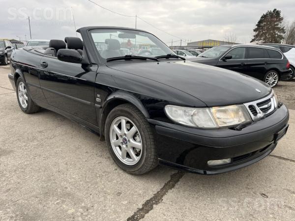 Черный Сааб 9-3 2002 в Рига, объемом двигателя 2.00 л и пробегом 144 тыс. км за 4490 €, фото 2 на AUTOMOTO.COM.LV