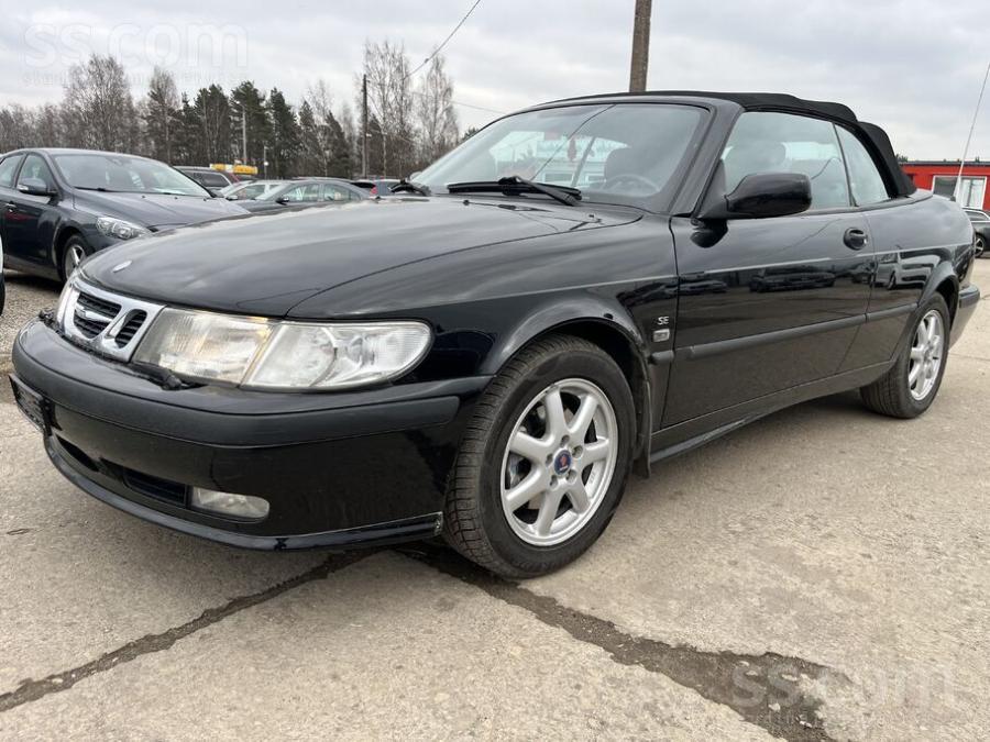 Черный Сааб 9-3 2002 в Рига, объемом двигателя 2.00 л и пробегом 144 тыс. км за 4490 €, фото 19 на AUTOMOTO.COM.LV