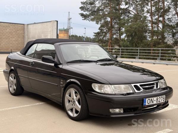 Черный Сааб 9-3 2002 в Рига, объемом двигателя 2.00 л и пробегом 135 тыс. км за 4290 €, фото 5 на AUTOMOTO.COM.LV