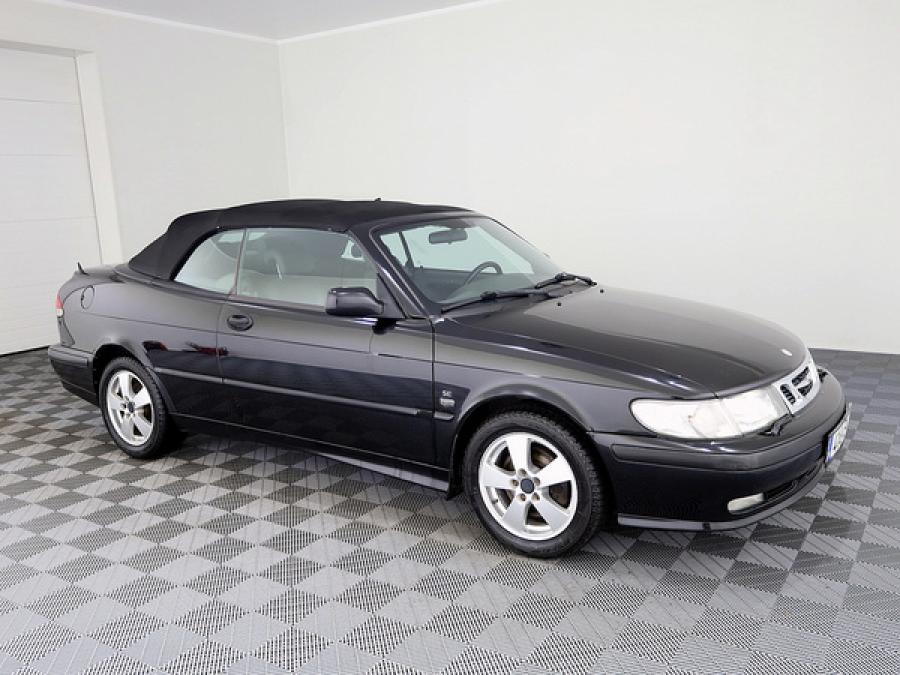 Black Saab 9-3 2002 in Tallinn, with an engine capacity of 2.00 L and mileage of 269 thousand km for 1599 €, photo 6 on AUTOMOTO.COM.LV