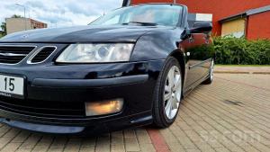 Black Saab 9-3 2004 in Riga, with an engine capacity of 2.00 L and mileage of 297 thousand km for 4700 €, photo 4 on AUTOMOTO.COM.LV