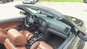 Black Saab 9-3 2004 in Riga, with an engine capacity of 2.00 L and mileage of 297 thousand km for 4700 €, photo 20 on AUTOMOTO.COM.LV