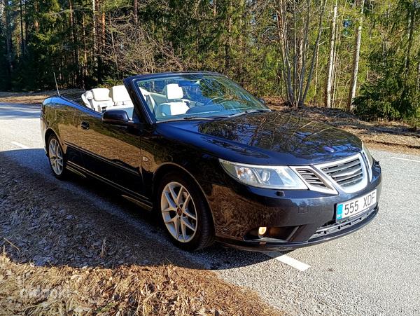 Black Saab 9-3 2007 in Rapla, with an engine capacity of 1.90 L and mileage of 275 thousand km for 8999 €, photo 1 on AUTOMOTO.COM.LV