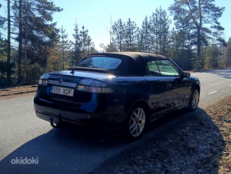 Black Saab 9-3 2007 in Rapla, with an engine capacity of 1.90 L and mileage of 275 thousand km for 8999 €, photo 5 on AUTOMOTO.COM.LV