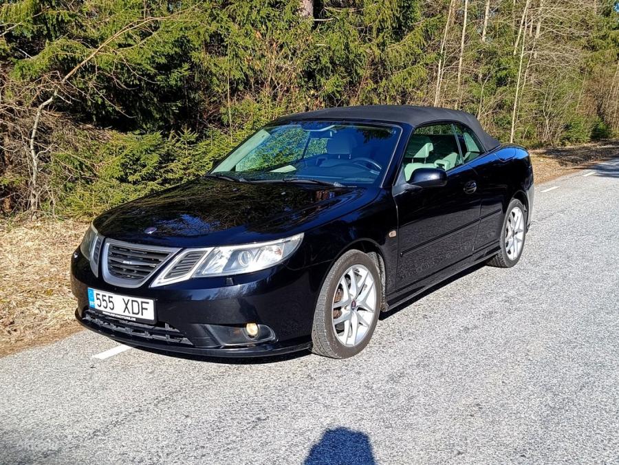 Black Saab 9-3 2007 in Rapla, with an engine capacity of 1.90 L and mileage of 275 thousand km for 8999 €, photo 12 on AUTOMOTO.COM.LV