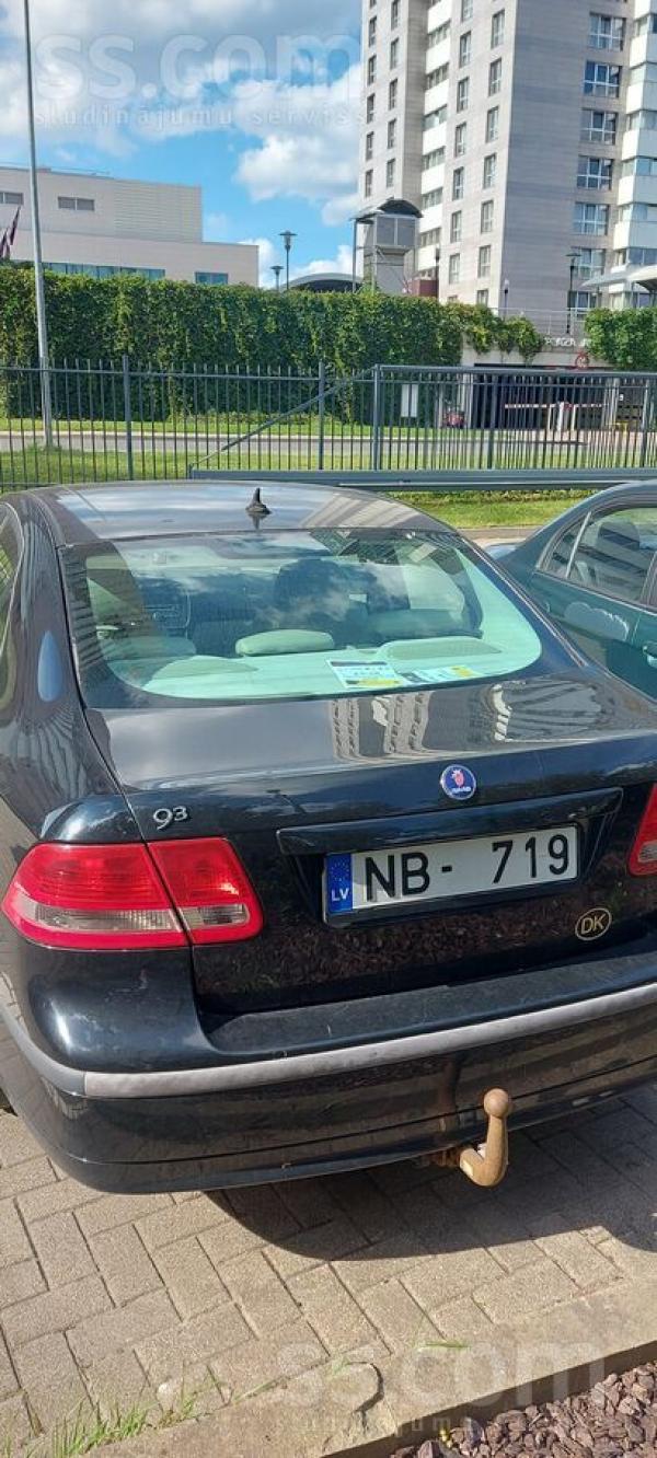 Melns Saab 9-3 2006 Rīga, ar dzinēja tilpumu 1.80 L un nobraukumu 382 tūkst. km par 795 €, foto 3 vietnē AUTOMOTO.COM.LV