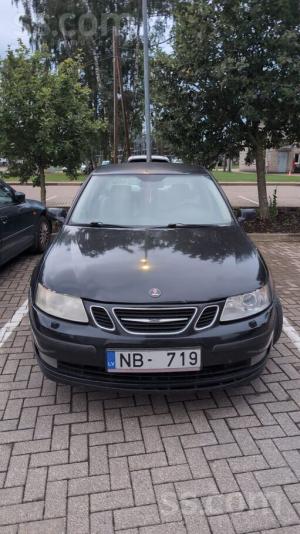 Черный Сааб 9-3 2006 в Рига, объемом двигателя 1.80 л и пробегом 382 тыс. км за 795 €, фото 7 на AUTOMOTO.COM.LV