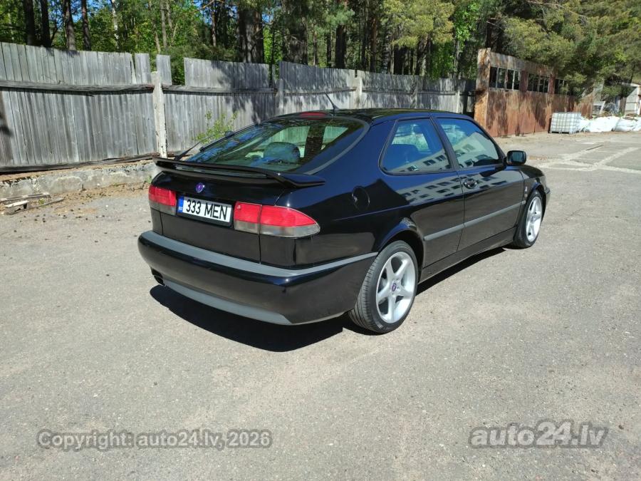 Black Saab 9-3 1999 in Tallinn, with an engine capacity of 2.30 L and mileage of 221 thousand km for 8000 €, photo 5 on AUTOMOTO.COM.LV