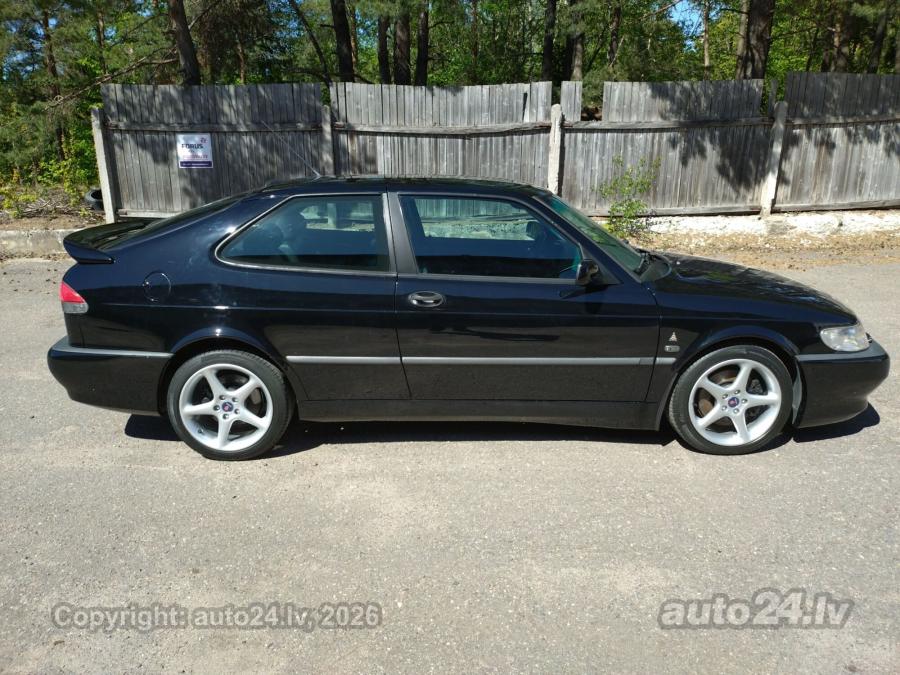 Black Saab 9-3 1999 in Tallinn, with an engine capacity of 2.30 L and mileage of 221 thousand km for 8000 €, photo 6 on AUTOMOTO.COM.LV