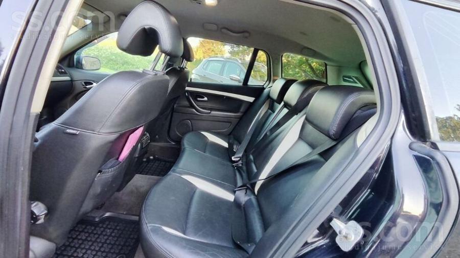 Black Saab 9-3 2010 in Riga, with an engine capacity of 1.90 L and mileage of 484 thousand km for 2800 €, photo 5 on AUTOMOTO.COM.LV