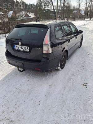 Melns Saab 9-3 2006 Jūrmala, ar dzinēja tilpumu 1.90 L un nobraukumu 180 tūkst. km par 1100 €, foto 2 vietnē AUTOMOTO.COM.LV