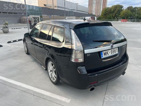Melns Saab 9-3 2009 Rīga, ar dzinēja tilpumu 1.90 L un nobraukumu 340 tūkst. km par 3500 €, foto 3 vietnē AUTOMOTO.COM.LV