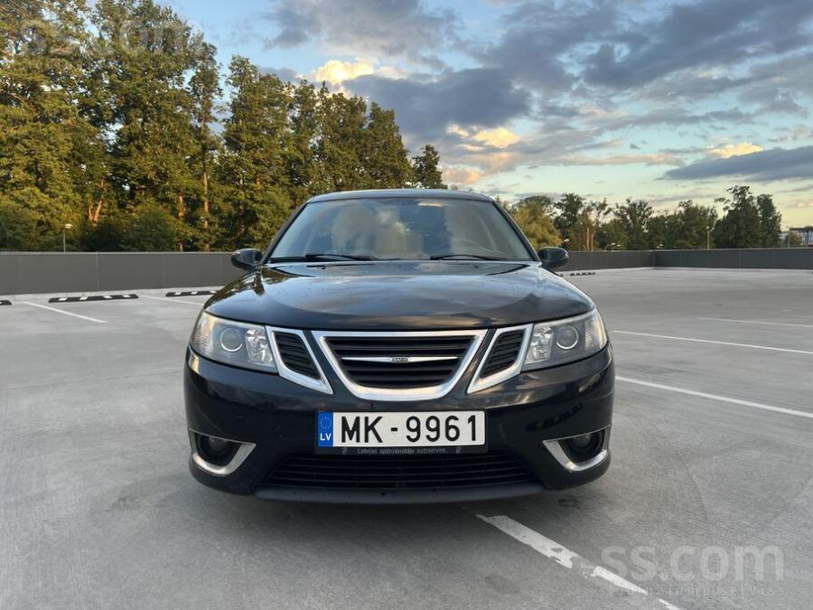 Черный Сааб 9-3 2009 в Рига, объемом двигателя 1.90 л и пробегом 340 тыс. км за 3500 €, фото 6 на AUTOMOTO.COM.LV
