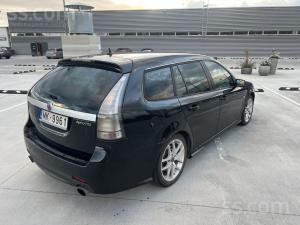 Черный Сааб 9-3 2009 в Рига, объемом двигателя 1.90 л и пробегом 340 тыс. км за 3500 €, фото 7 на AUTOMOTO.COM.LV