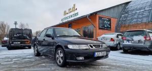 Melns Saab 9-3 2002 Valmiera, ar dzinēja tilpumu 2.00 L un nobraukumu 230 tūkst. km par 900 €, foto  vietnē AUTOMOTO.COM.LV