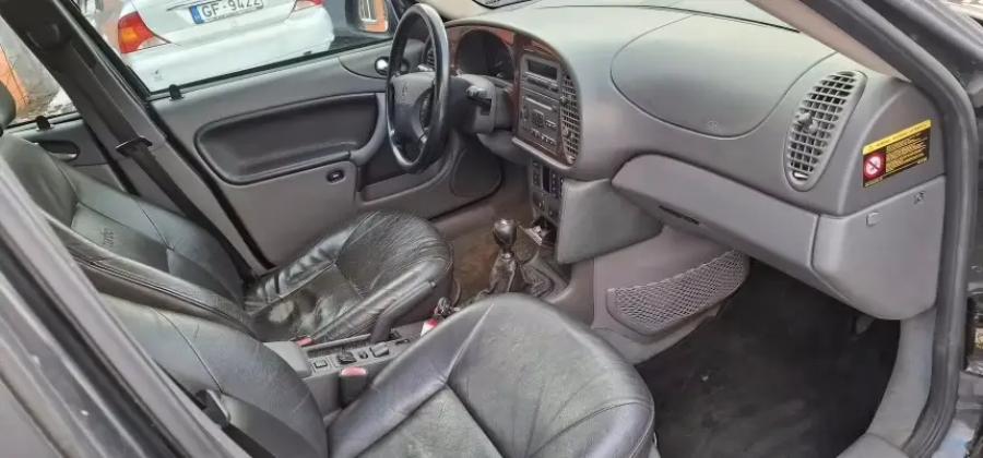 Black Saab 9-3 2002 in Valmiera, with an engine capacity of 2.00 L and mileage of 230 thousand km for 900 €, photo 12 on AUTOMOTO.COM.LV