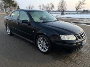 Black Saab 9-3 2003 in Sirvintos, with an engine capacity of 2.20 L and mileage of 350 thousand km for 950 €, photo 7 on AUTOMOTO.COM.LV
