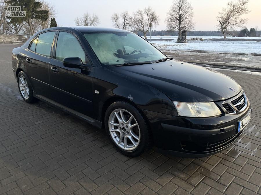Black Saab 9-3 2003 in Sirvintos, with an engine capacity of 2.20 L and mileage of 350 thousand km for 950 €, photo 7 on AUTOMOTO.COM.LV