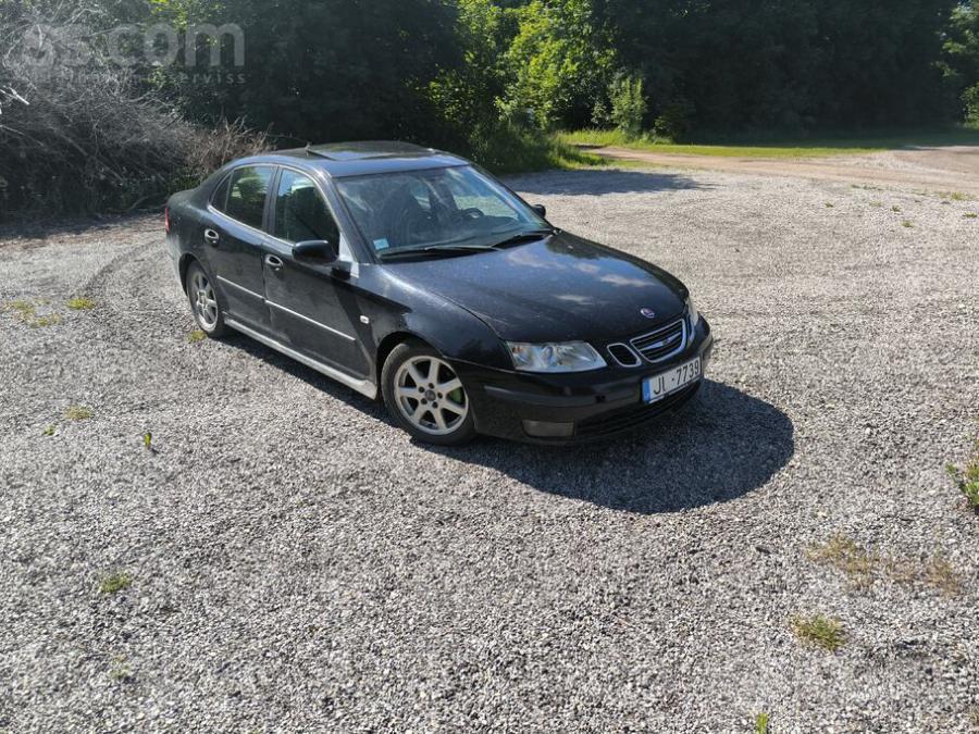 Black Saab 9-3 2003 in Limbazi, with an engine capacity of 2.20 L and mileage of 299 thousand km for 450 €, photo 3 on AUTOMOTO.COM.LV