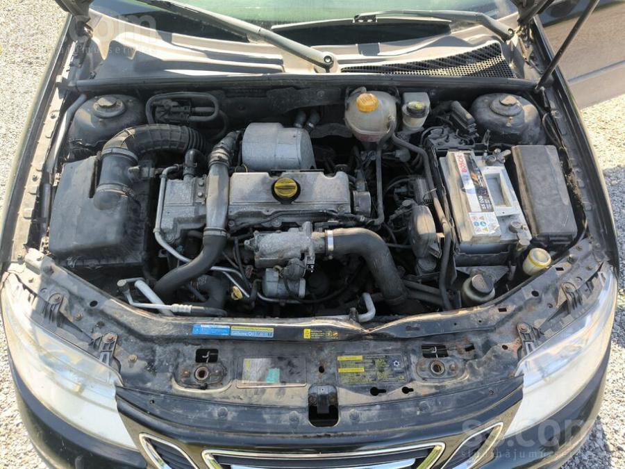 Black Saab 9-3 2003 in Limbazi, with an engine capacity of 2.20 L and mileage of 299 thousand km for 450 €, photo 8 on AUTOMOTO.COM.LV