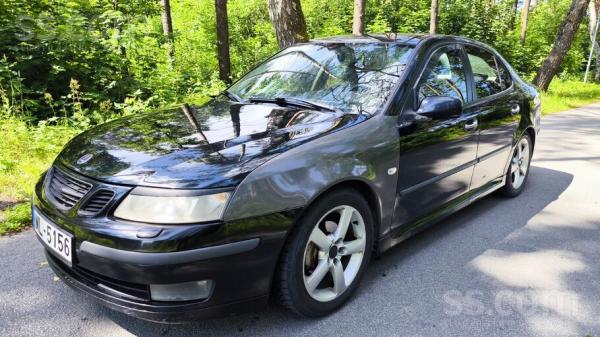 Black Saab 9-3 2003 in Riga, with an engine capacity of 2.00 L and mileage of 364 thousand km for 1200 €, photo 2 on AUTOMOTO.COM.LV