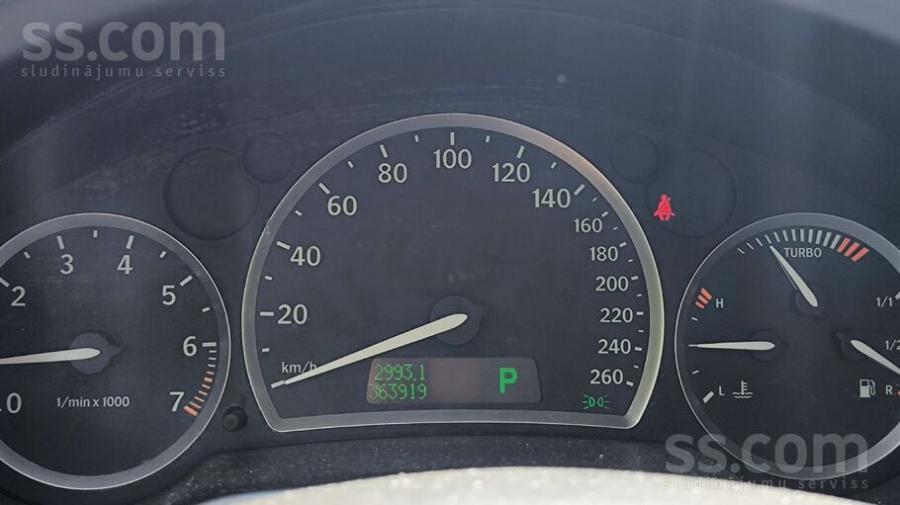 Black Saab 9-3 2003 in Riga, with an engine capacity of 2.00 L and mileage of 364 thousand km for 1200 €, photo 10 on AUTOMOTO.COM.LV