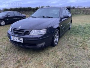Black Saab 9-3 2004 in Riga, with an engine capacity of 2.20 L and mileage of 366 thousand km for 1000 €, photo 2 on AUTOMOTO.COM.LV