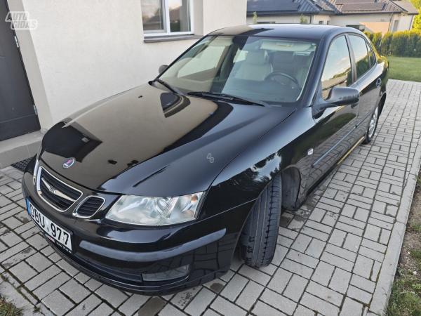 Черный Сааб 9-3 2004 в Каунас, объемом двигателя 2.00 л и пробегом 180 тыс. км за 2000 €, фото 1 на AUTOMOTO.COM.LV