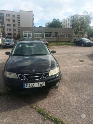 Черный Сааб 9-3 2004 в Электренай, объемом двигателя 2.17 л и пробегом 370 тыс. км за 850 €, фото 5 на AUTOMOTO.COM.LV
