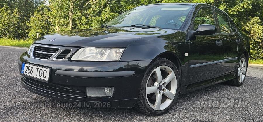 Черный Сааб 9-3 2004 в Таллин, объемом двигателя 2.00 л и пробегом 225 тыс. км за 3499 €, фото 1 на AUTOMOTO.COM.LV
