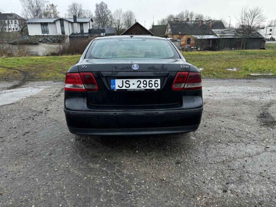 Melns Saab 9-3 2004 Rīga, ar dzinēja tilpumu 2.20 L un nobraukumu 344 tūkst. km par 700 €, foto 4 vietnē AUTOMOTO.COM.LV