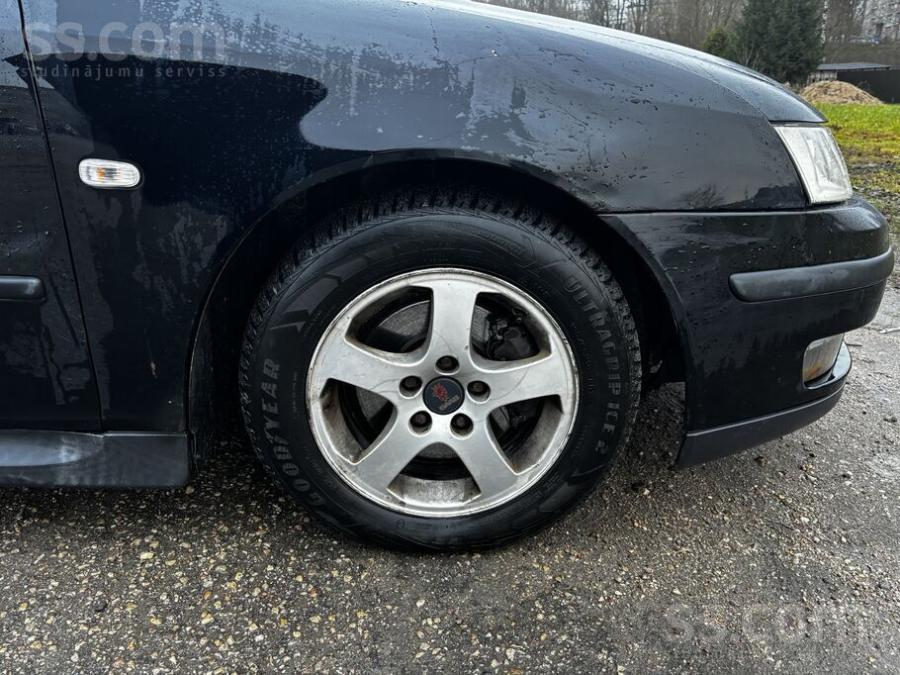 Melns Saab 9-3 2004 Rīga, ar dzinēja tilpumu 2.20 L un nobraukumu 344 tūkst. km par 700 €, foto 5 vietnē AUTOMOTO.COM.LV