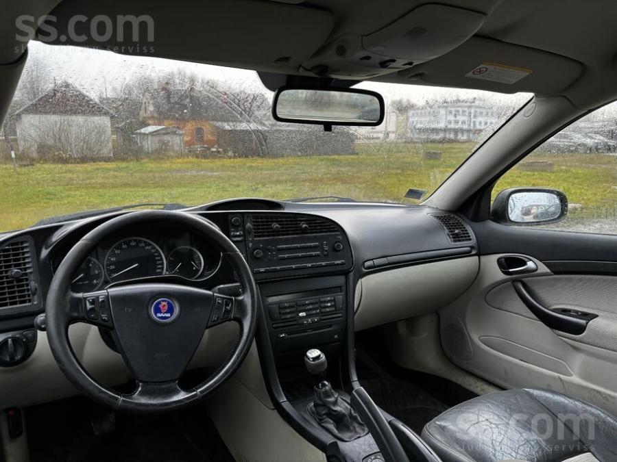 Melns Saab 9-3 2004 Rīga, ar dzinēja tilpumu 2.20 L un nobraukumu 344 tūkst. km par 700 €, foto 10 vietnē AUTOMOTO.COM.LV