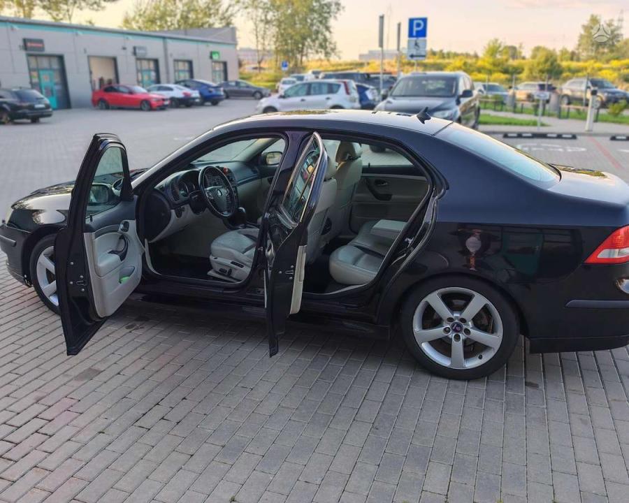Melns Saab 9-3 2004 Viļņa, ar dzinēja tilpumu 2.00 L un nobraukumu 258 tūkst. km par 2000 €, foto 21 vietnē AUTOMOTO.COM.LV