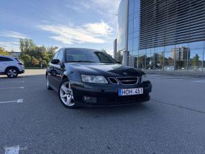 Черный Сааб 9-3 2004 в Паневежис, объемом двигателя 2.20 л и пробегом 253 тыс. км за 850 €, фото  на AUTOMOTO.COM.LV