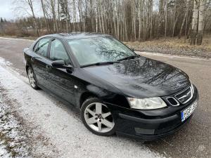 Black Saab 9-3 2005 in Ukmerge, with an engine capacity of 1.90 L and mileage of 321 thousand km for 1400 €, photo  on AUTOMOTO.COM.LV