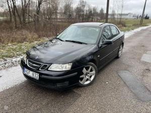 Black Saab 9-3 2005 in Ukmerge, with an engine capacity of 1.90 L and mileage of 321 thousand km for 1400 €, photo 2 on AUTOMOTO.COM.LV