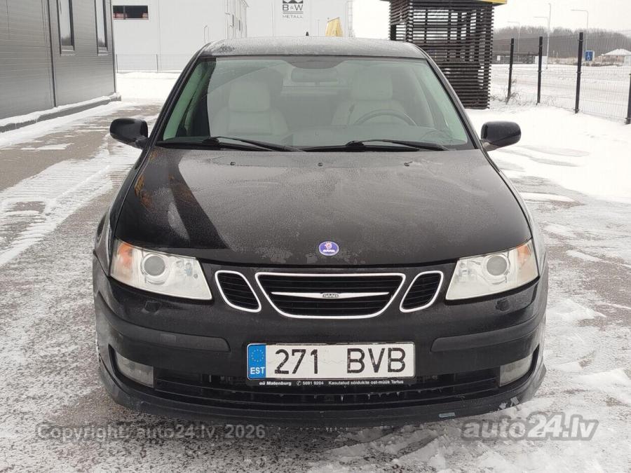 Melns Saab 9-3 2005 Tartu, ar dzinēja tilpumu 1.90 L un nobraukumu 266 tūkst. km par 1790 €, foto 2 vietnē AUTOMOTO.COM.LV